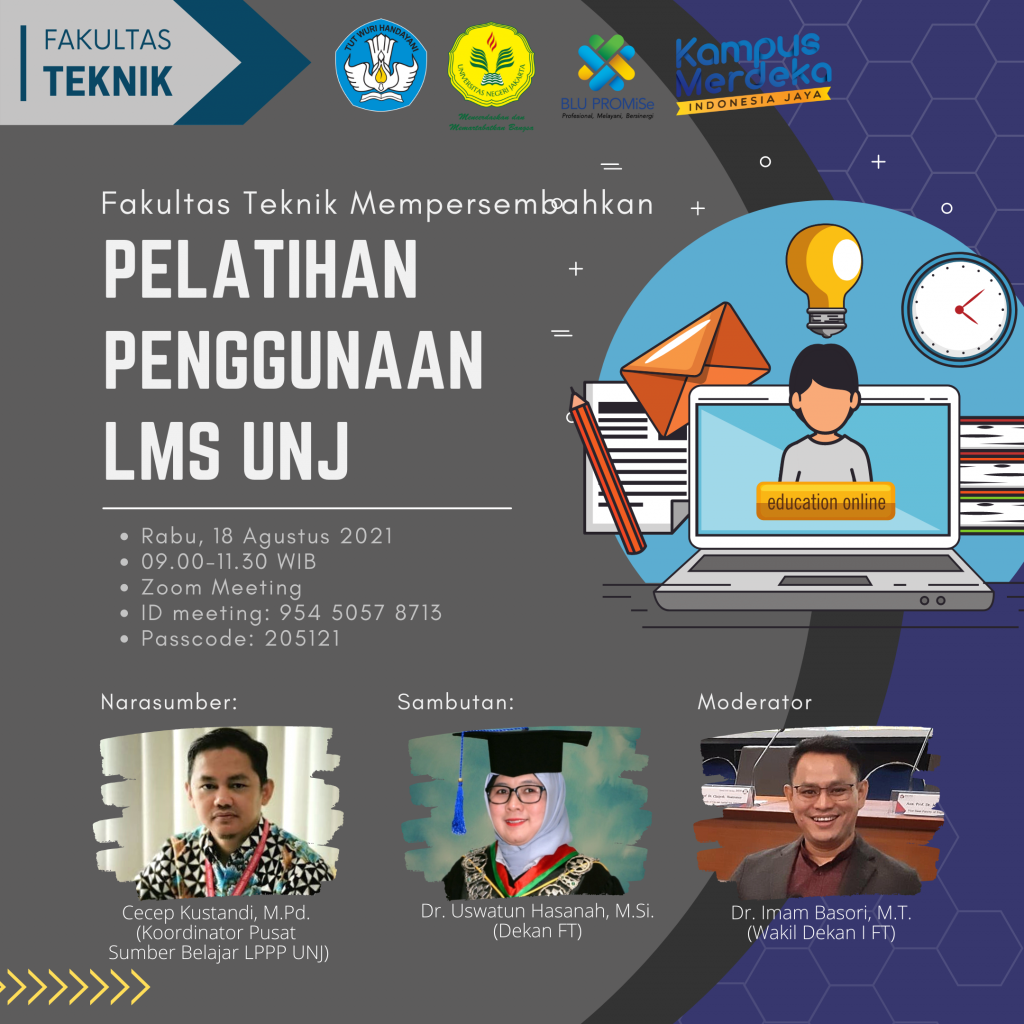 Pelatihan Penggunaan LMS UNJ